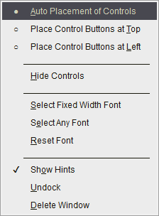 Menus, Tool Bars and Mouse basics